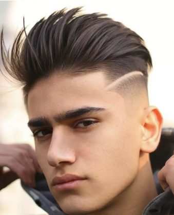 20 Best Brush Up Hairstyle for Men and Boys - AtoZ Hairstyles