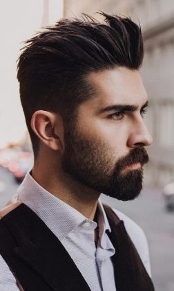 20 Best Brush Up Hairstyle for Men and Boys - AtoZ Hairstyles