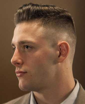 Regulation cut: Navy, Army, Military cut With Receding Hairline - AtoZ ...