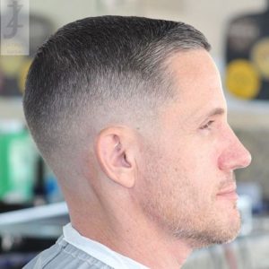 Regulation cut: Navy, Army, Military cut With Receding Hairline - AtoZ ...